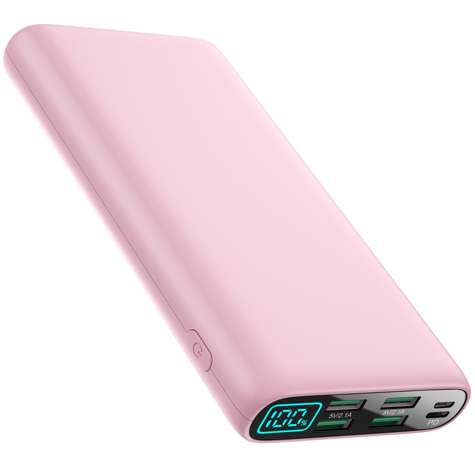 Portable Charger 38800mAh,LCD Display Power Bank,5 USB Outputs Battery ...