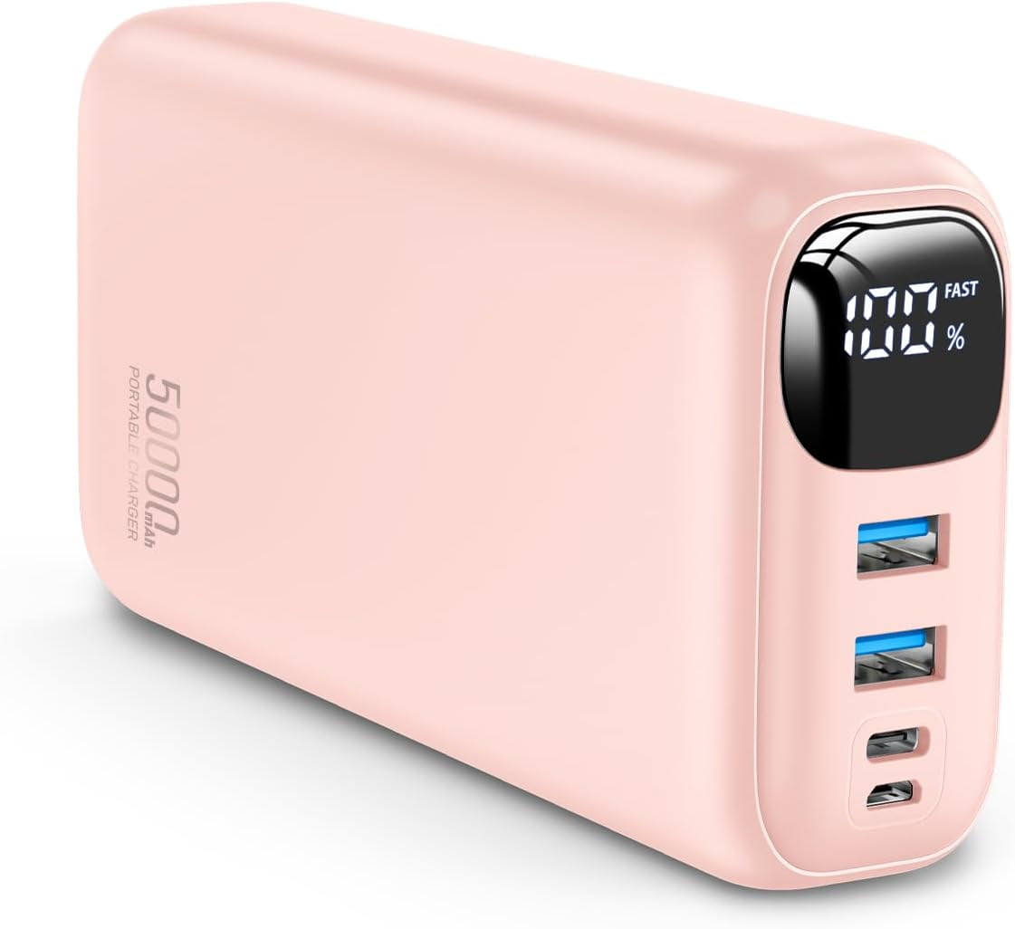 Portable Charger 50000mAh Power Bank - 22.5W Fast Charging External ...