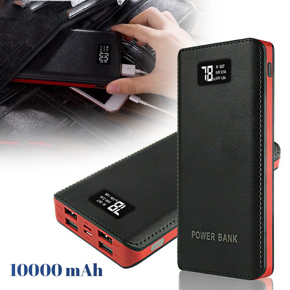 Portable Charger - Mobile Power 10000mAh High Capacity Cell Phone ...
