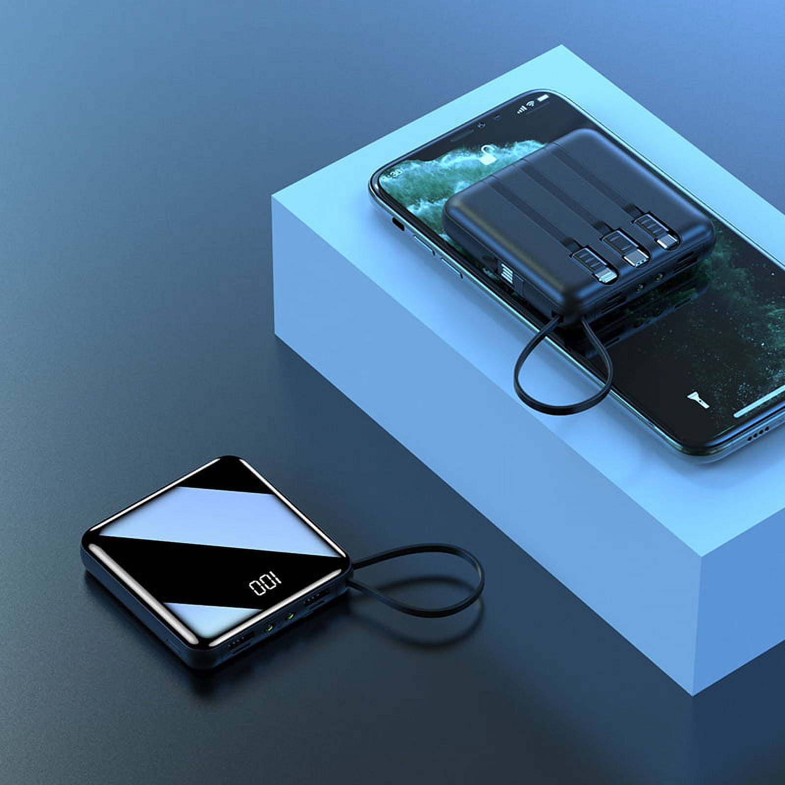 Portable Charger Power Bank 20000mAh USB External Battery Pack Dual USB ...