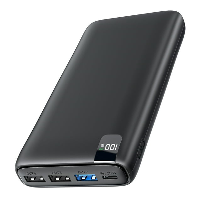 Hiluckey 27,000mAh High Capacity Power Bank, Fast Charging Portable ...