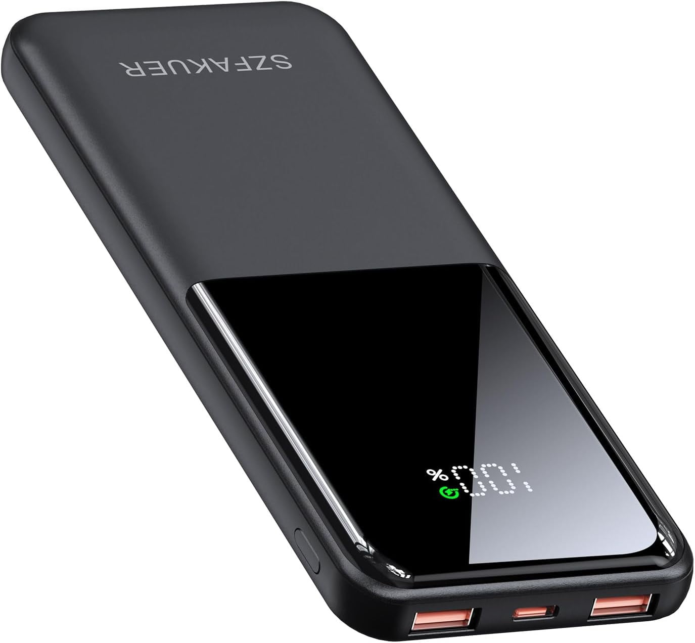 Portable Charger,Slim 10000mAh Power Bank,22.5W USB-C Fast Charging ...