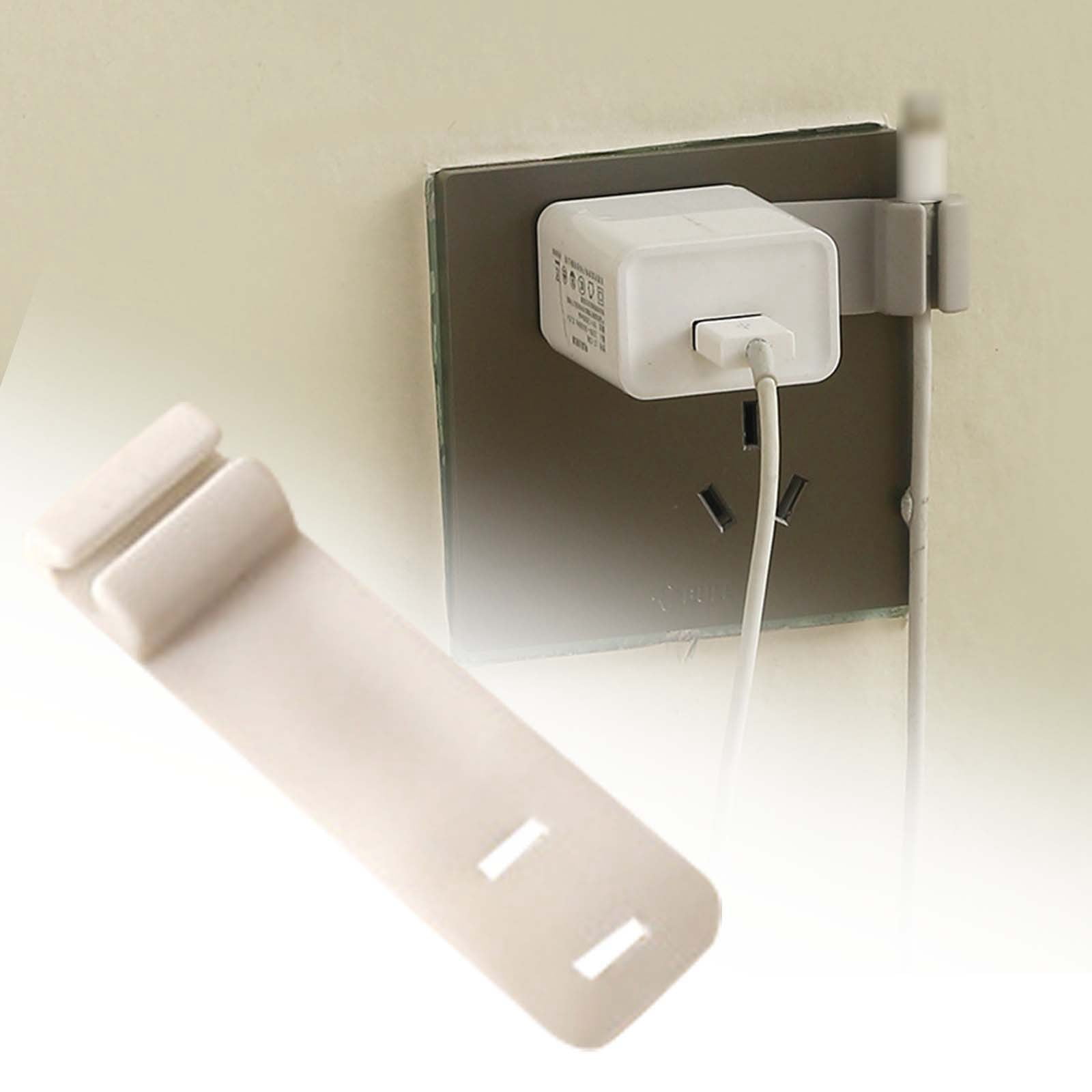 Portable Charger Socket Organizer Data Wall Socket Holder Travel ...