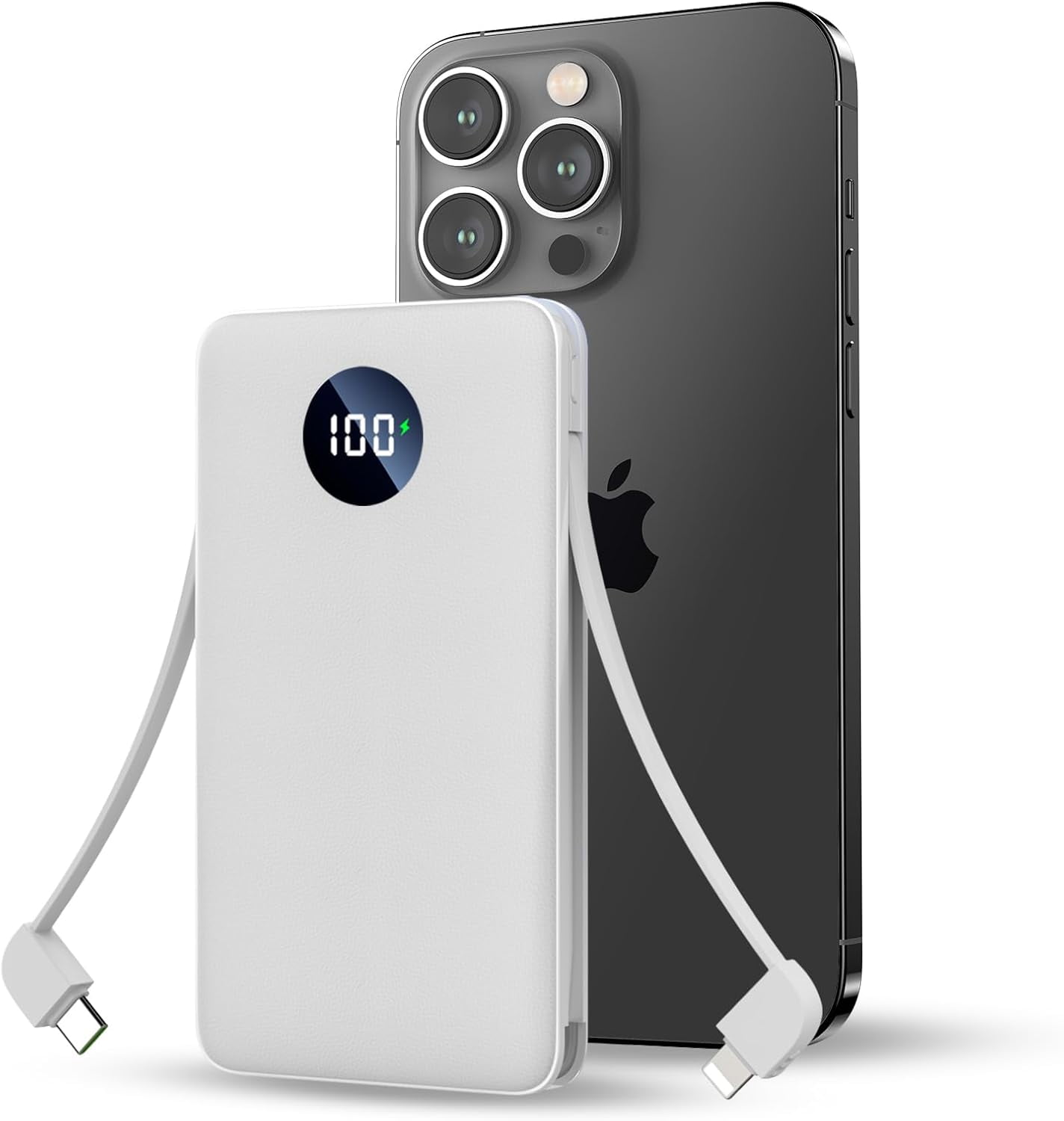 Portable Charger12000Mah External Battery Packs,Ultra Slim Small Power ...