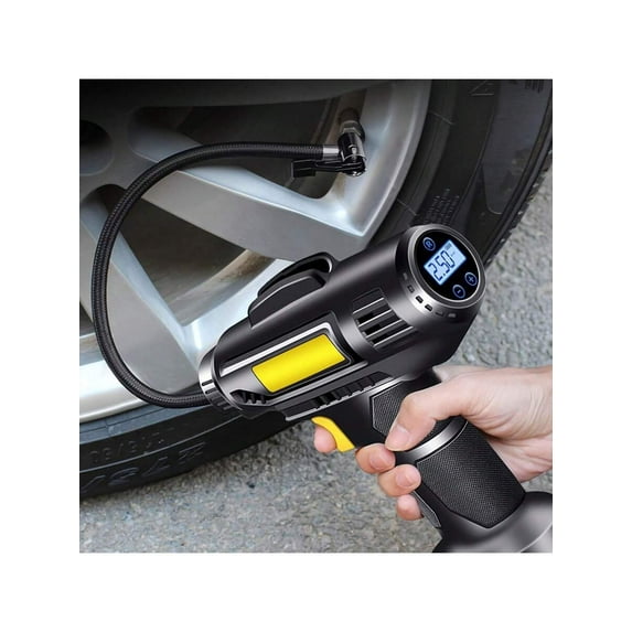 Portable Charging Car Tire Inflation Pump, Automatic Car Inflator ...