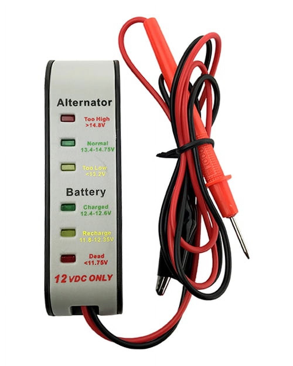 Portable Charging System Analyzer For Auto Batteries & Alternators ...