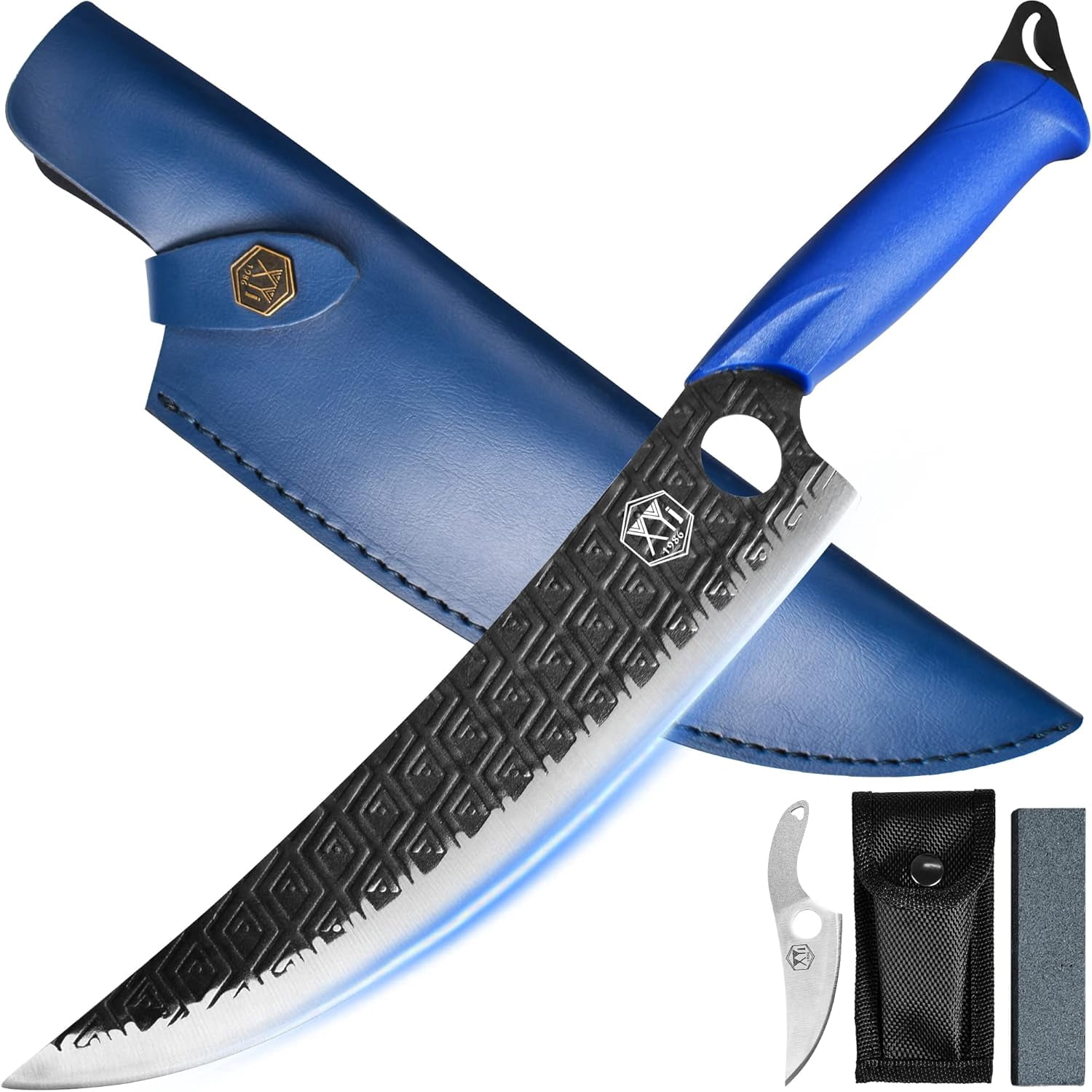 Portable Chef Knife Set Professional, Since 1986, Camping Boning Knife ...