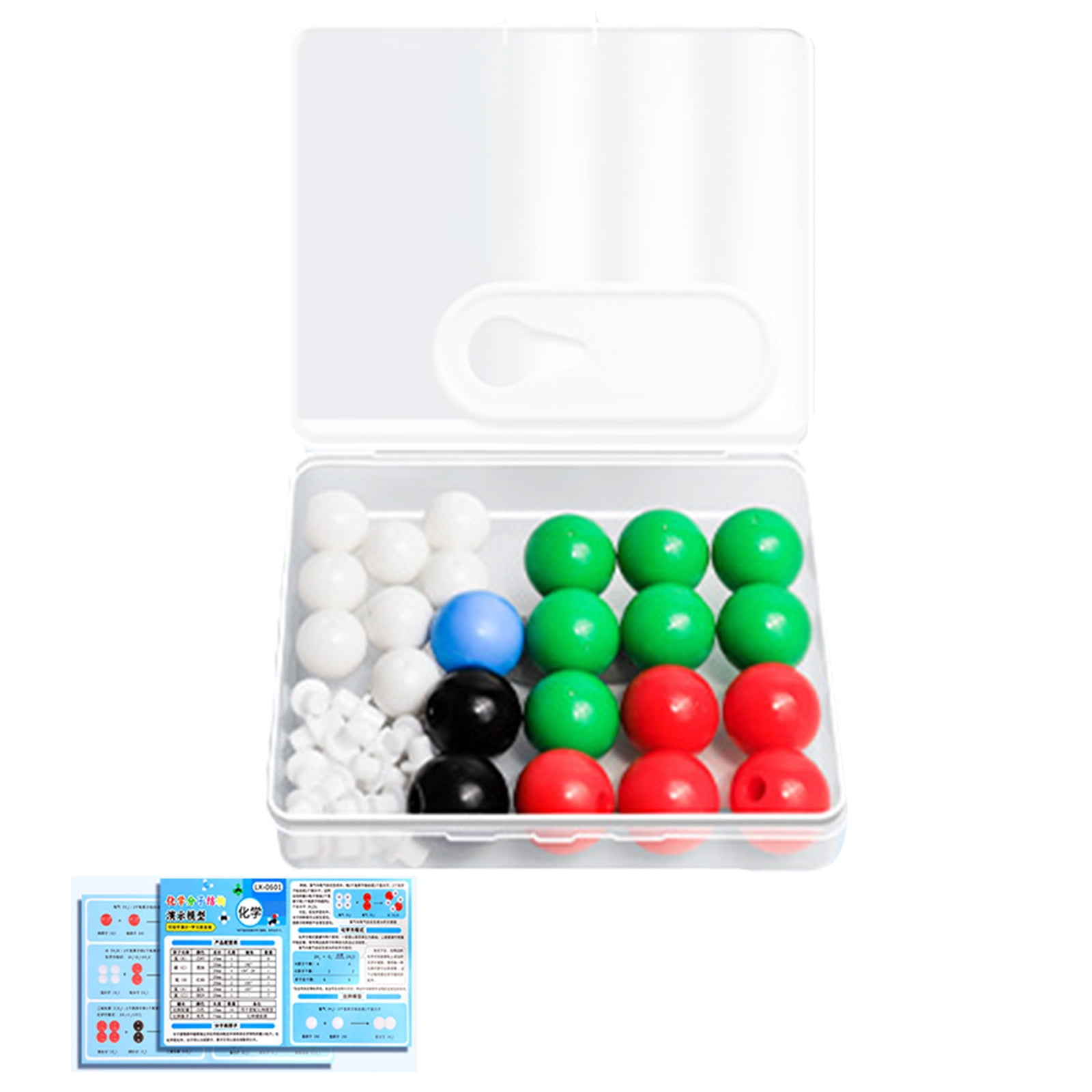 Portable Chemistry Molecular Model Group With Storage Container For Lab ...