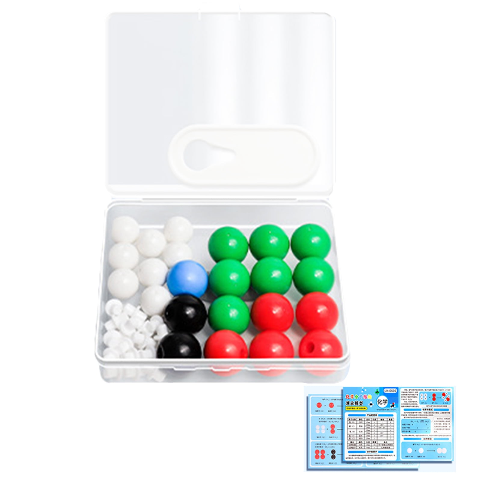 Portable Chemistry Molecular Model Group With Storage Container For Lab ...