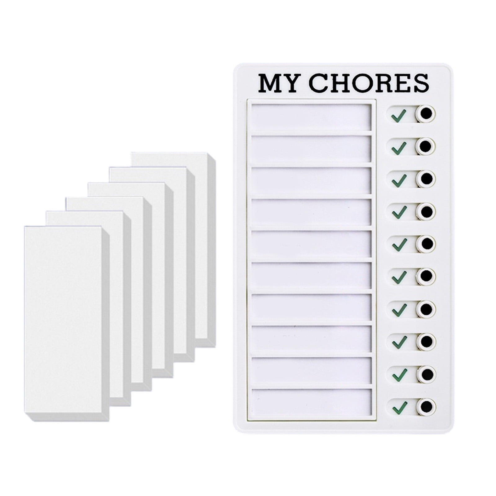 Portable Chore Chart for Kid, Child Chore Behavior Reward Chart Daily ...