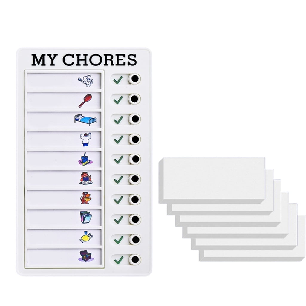 Portable Chore Chart for Kids, Portable Chore Chart Checklist Board ... Portable Chore Chart for Kids, Portable Chore Chart Checklist Board ...