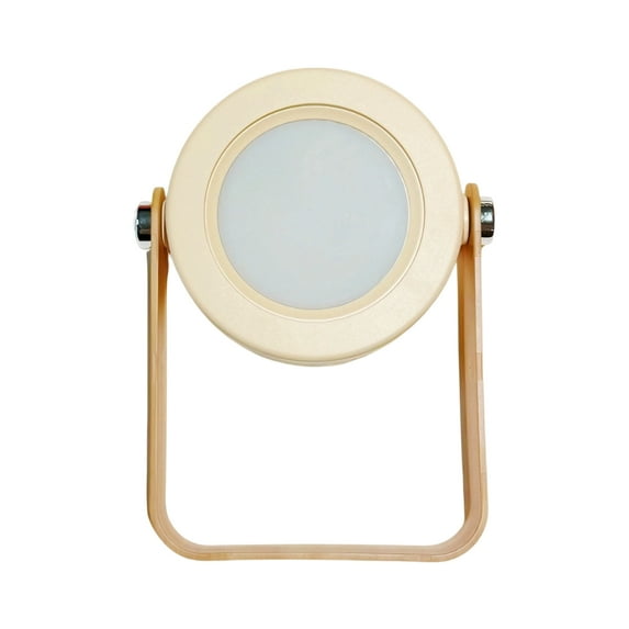 Portable Circular LED Desk Lamp with Adjustable Stand Modern Minimalist ...