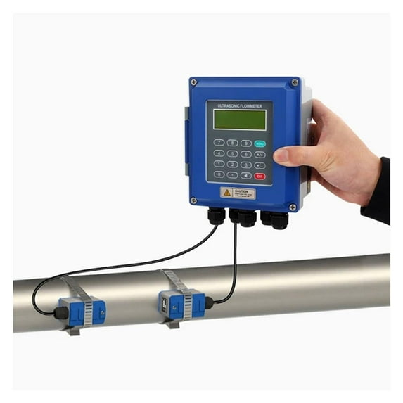 Portable Clamp On Flowmeter,Digital Ultrasonic Flow Meter,Wall-Mount Digital Liquid Ultrasonic ...