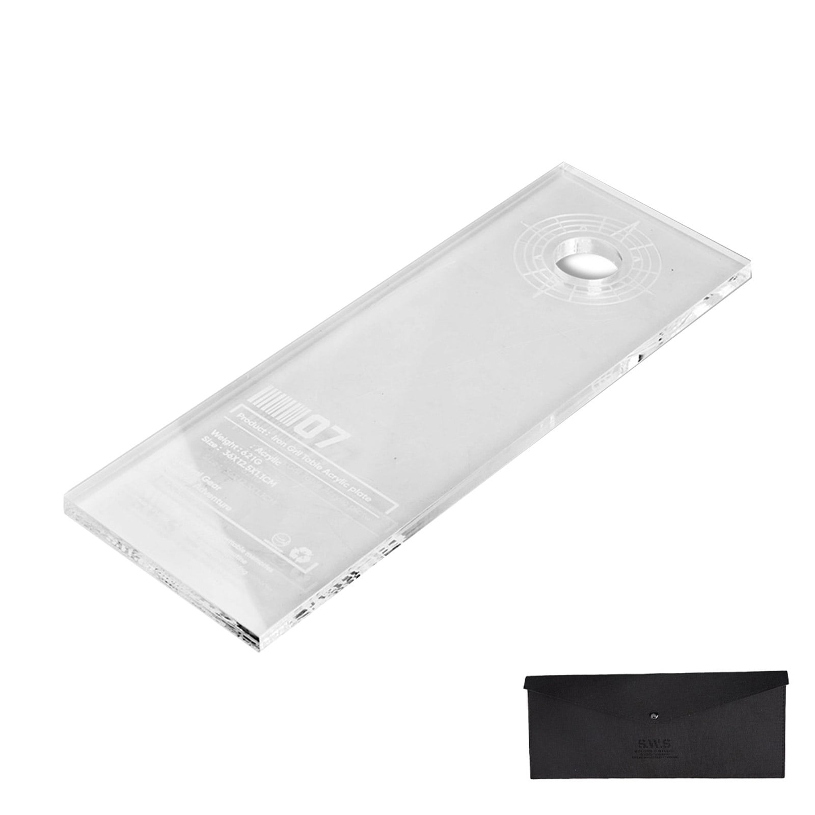 Portable Clear IGT Table Board Acrylic Lighting Board Camping Tables ...