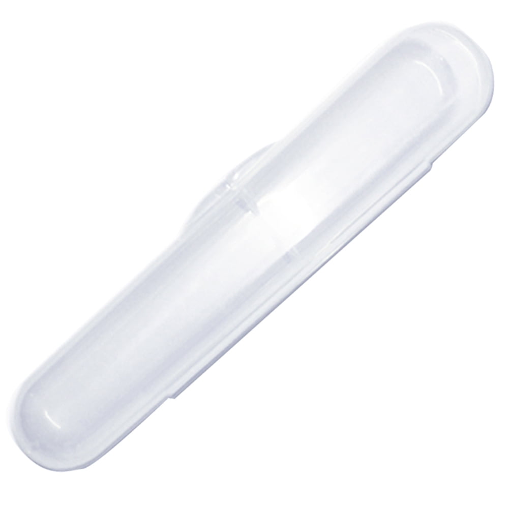 Portable Clear Rectangle Baby Feeding Spoon Storage Box Case Container ...