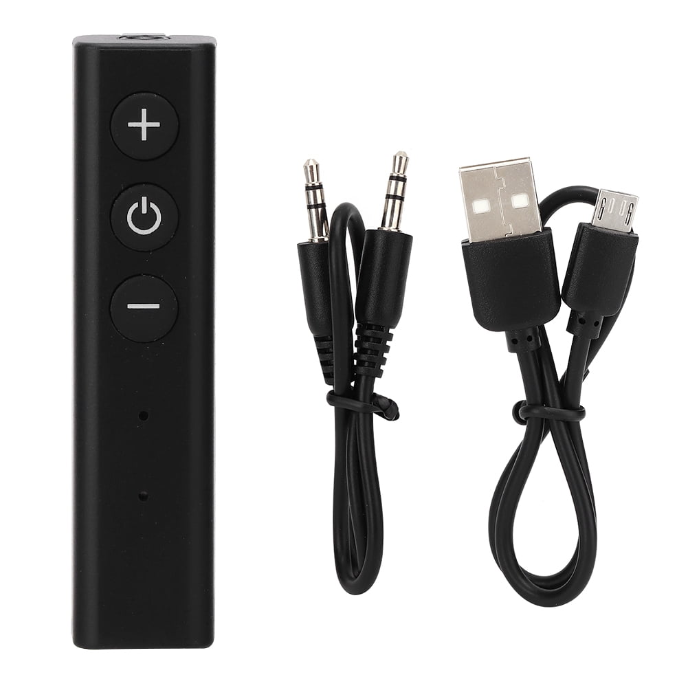 Portable Clip On Wireless Bluetooth Audio Receiver Hands Free Car Music ...