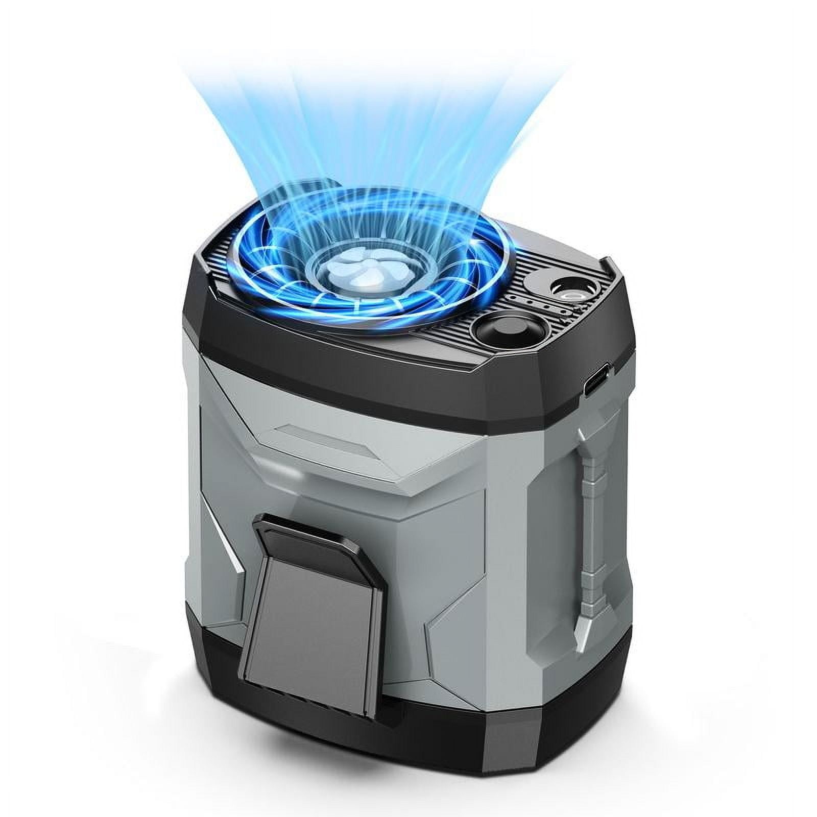 Portable Clip Waist Fan Rechargeable With stand,4 Speeds Strong Airflow Small Fan Waist,Weight ...