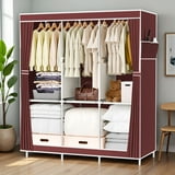 Portable Closet Organizer, Non-woven Fabric, Wardrobe - Shoe Rack ...
