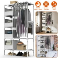 Holocky Stackable Expandable Closet Shelf Home Clothes Shoes Storage ...