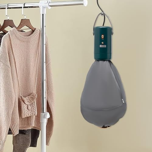 Portable Clothes Dryer, 300W Compact Foldable Mini Electric Cloth Dryer ...