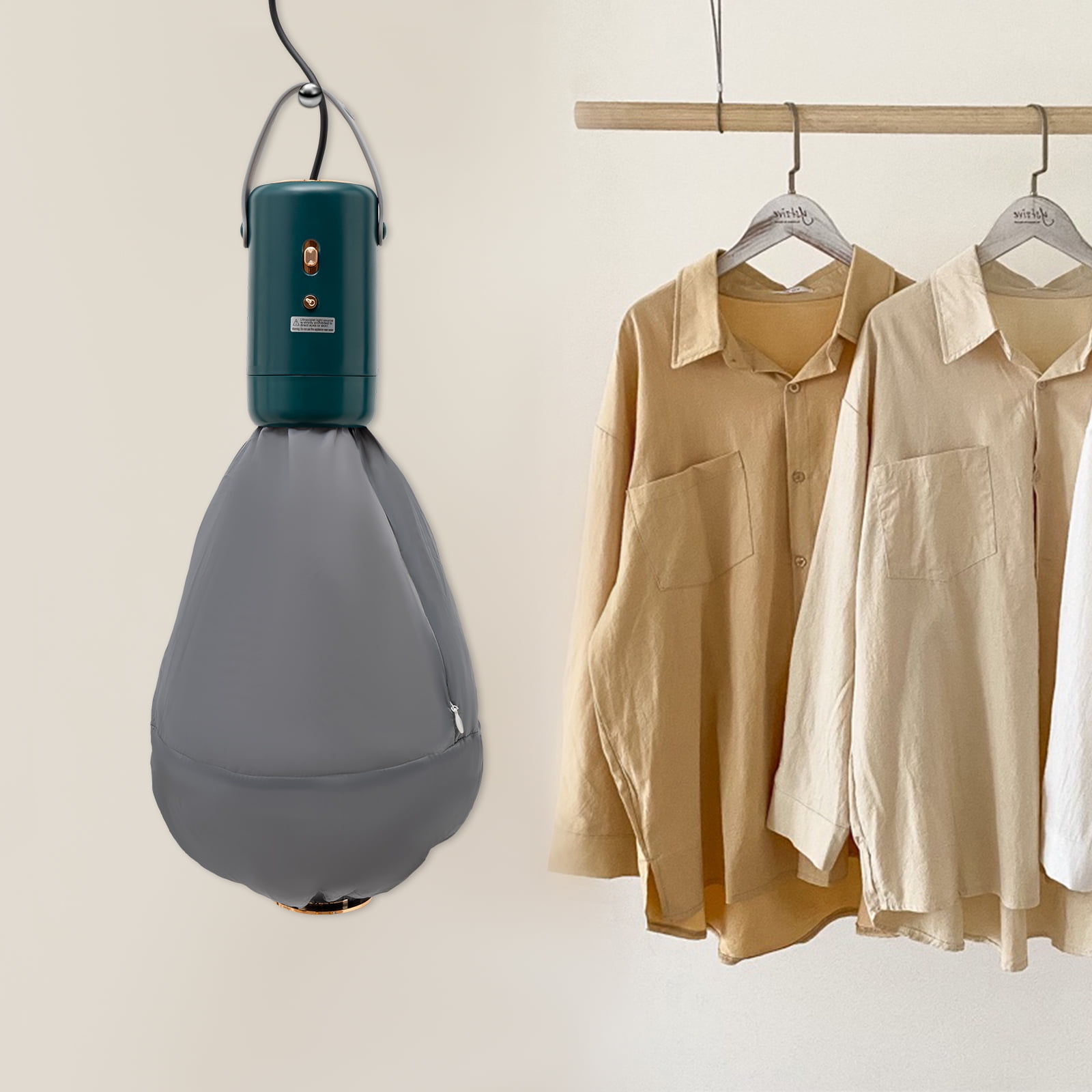 Portable Clothes Dryer, 300W Mini Laundry Dryers With Drying Bag ...