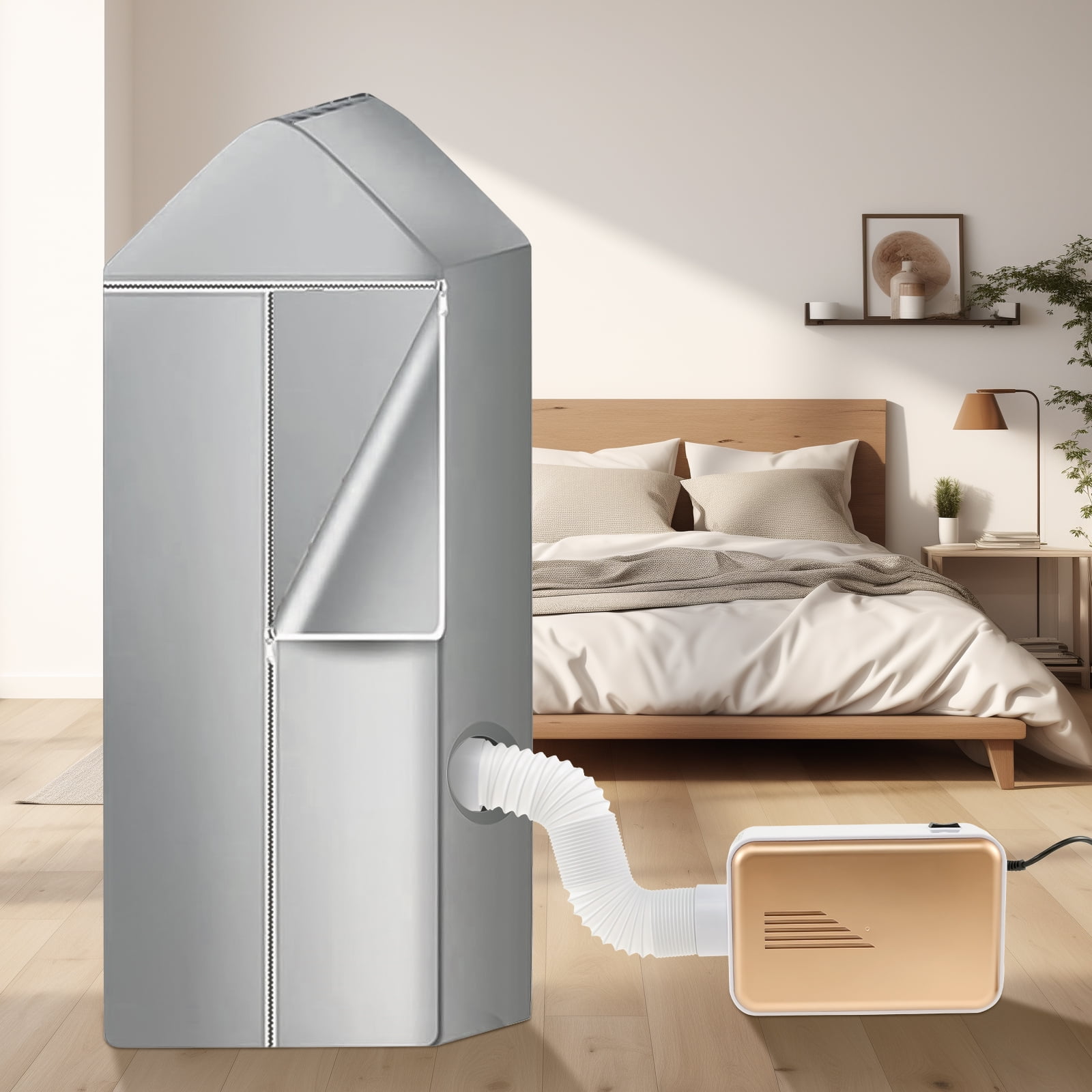 Portable Clothes Dryer 600W Efficient Clothes Dryer Folding Mini Dryer ...