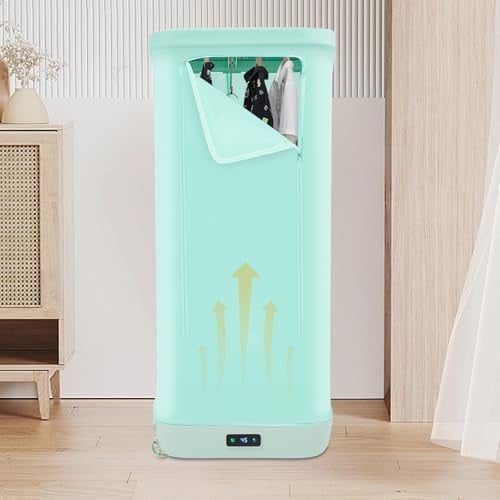 Portable Clothes Dryer, 850W Travel Mini Dryer for Clothes Foldable ...