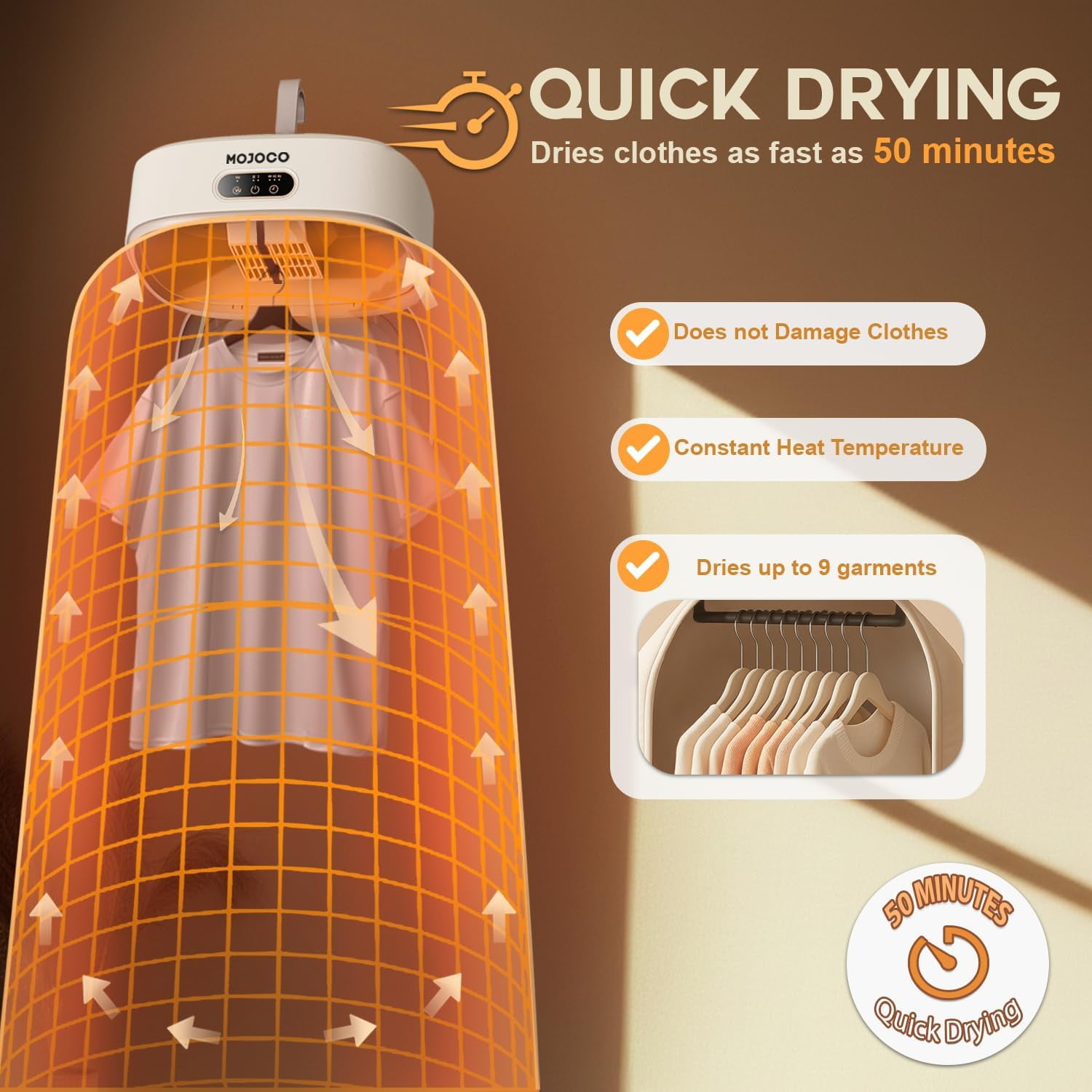 Portable Clothes Dryer - Mini/Compact Dryer for Apartment, RV, Travel ...