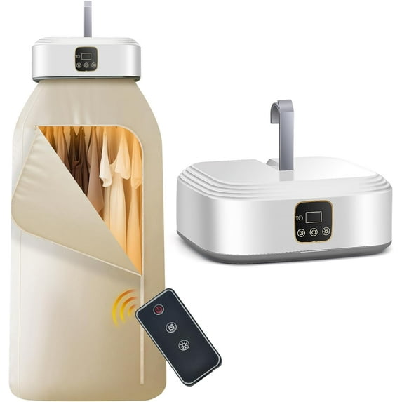 Portable Clothes Dryer, Mini Dryers for Laundry, Small Foldable ...