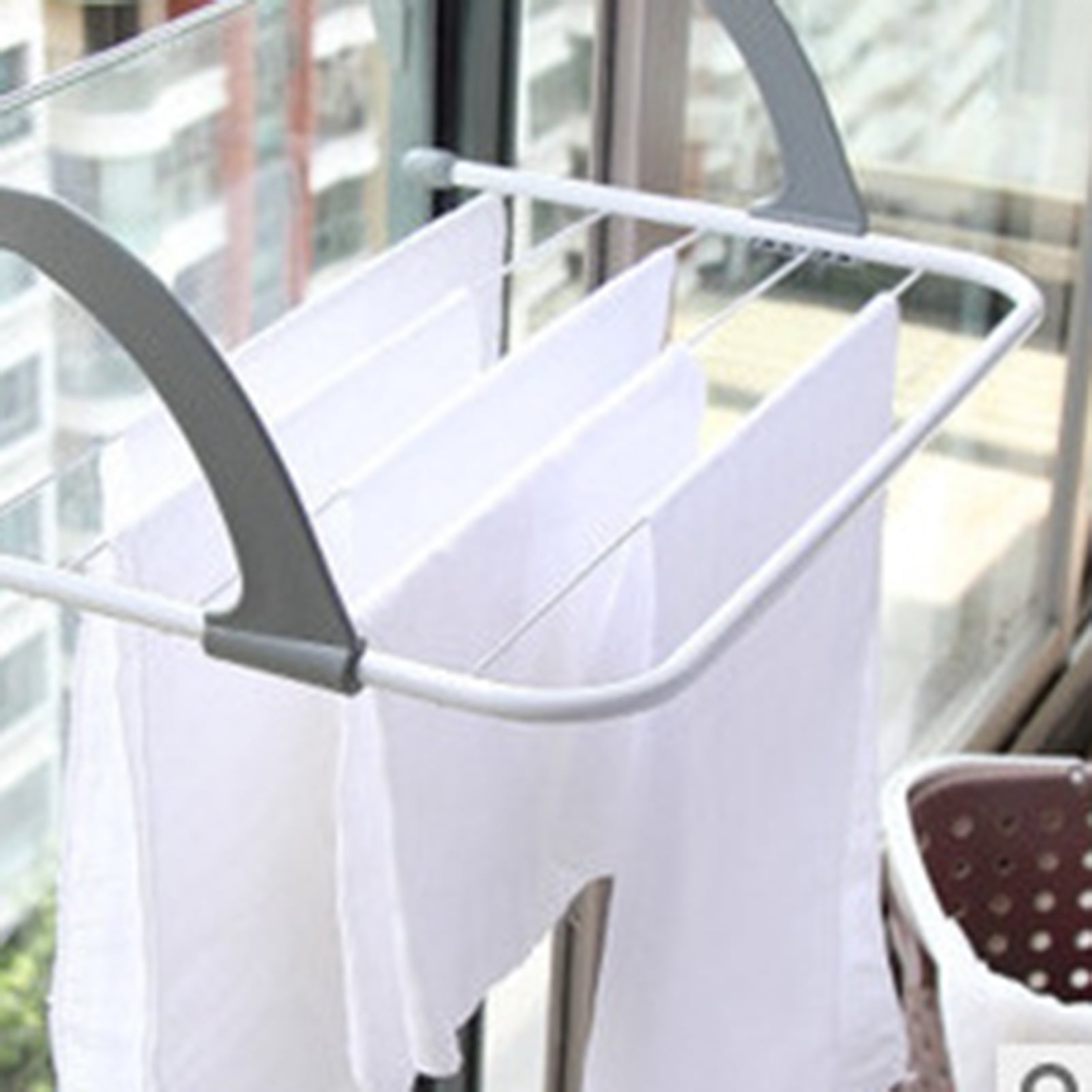 Portable Clothes Drying Rack Multipurpose Collapsible Hanging Drying ...