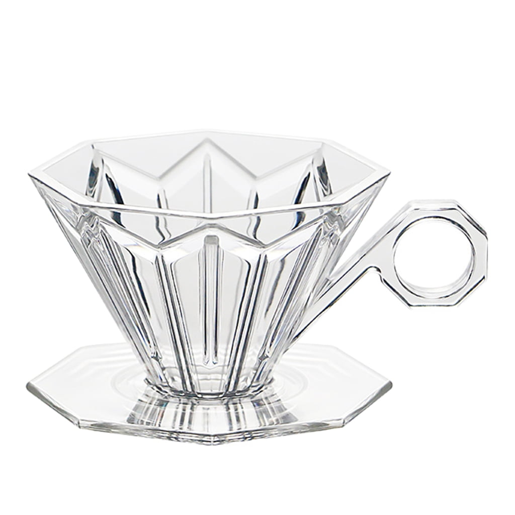 Portable Coffee Dripper Resin Coffee Funnel Pour Over Coffee Cone ...