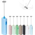 Portable Coffee Frother by , Battery Operated Electric Whisk, Mini Milk ...