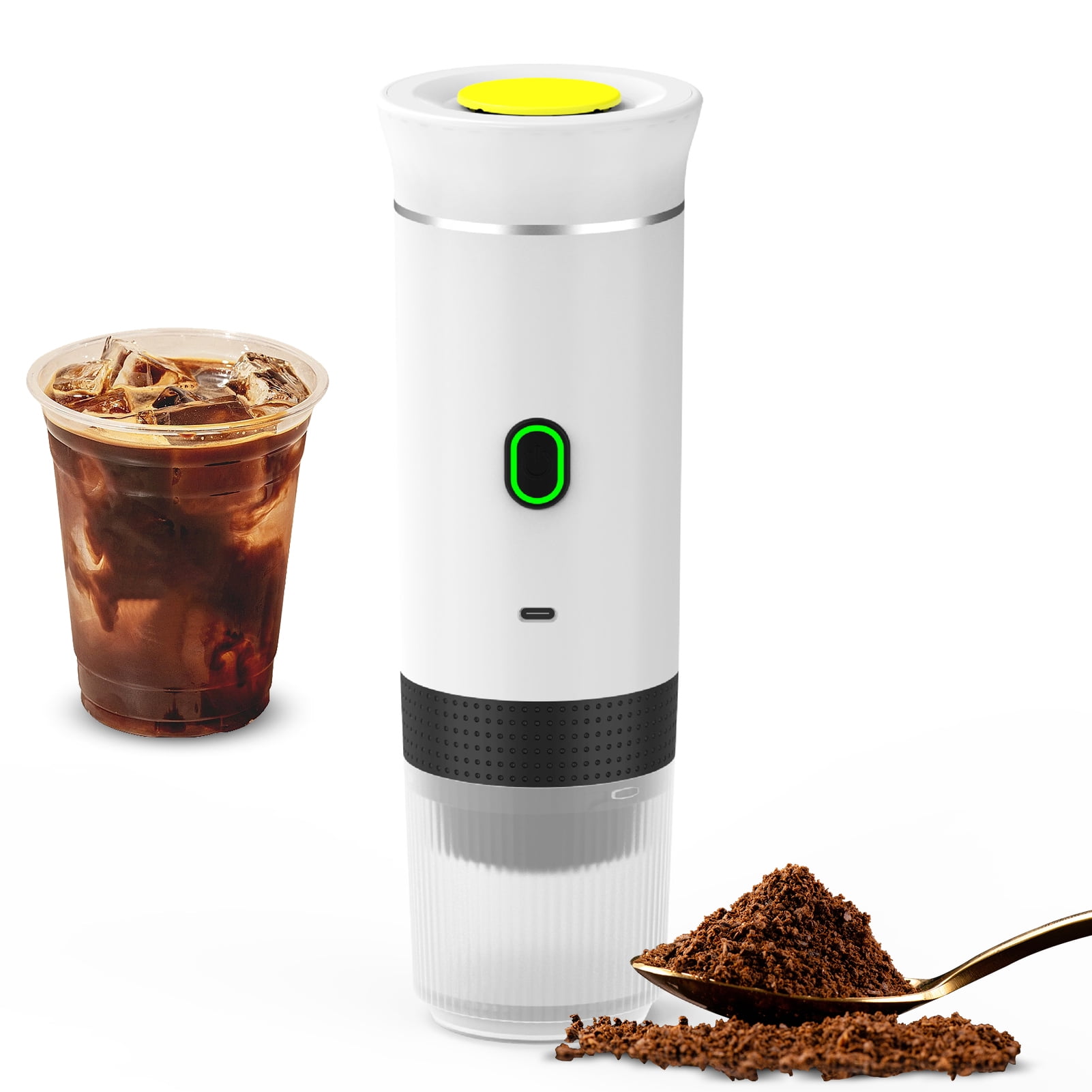 Portable Coffee Machine for Car Home Travel 3 in 1 Cordless Electric ...