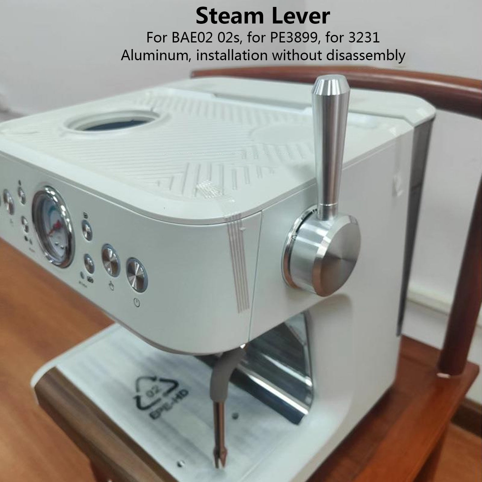 Portable Coffee Machine Lever, Save Effort Easily Switch Between Steam ...