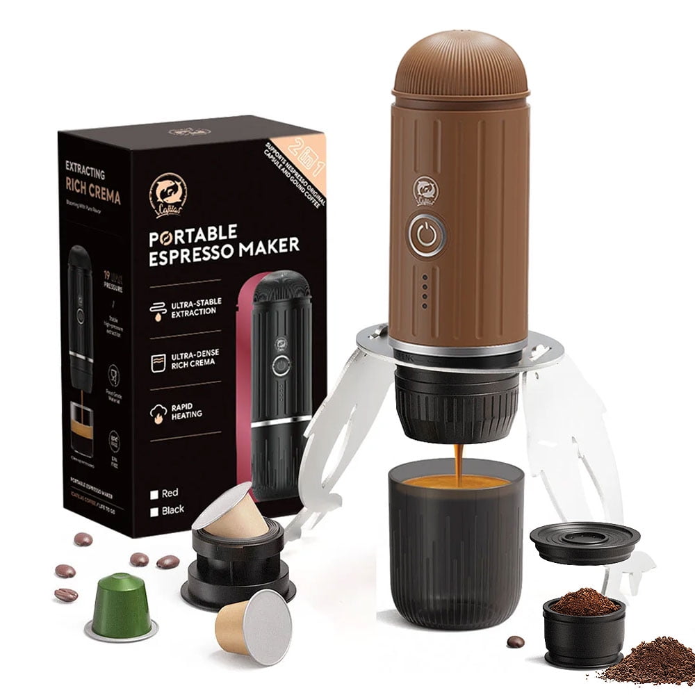 Portable Coffee Machine for Car & Home,USB-TYPEC Expresso Coffee Maker ...