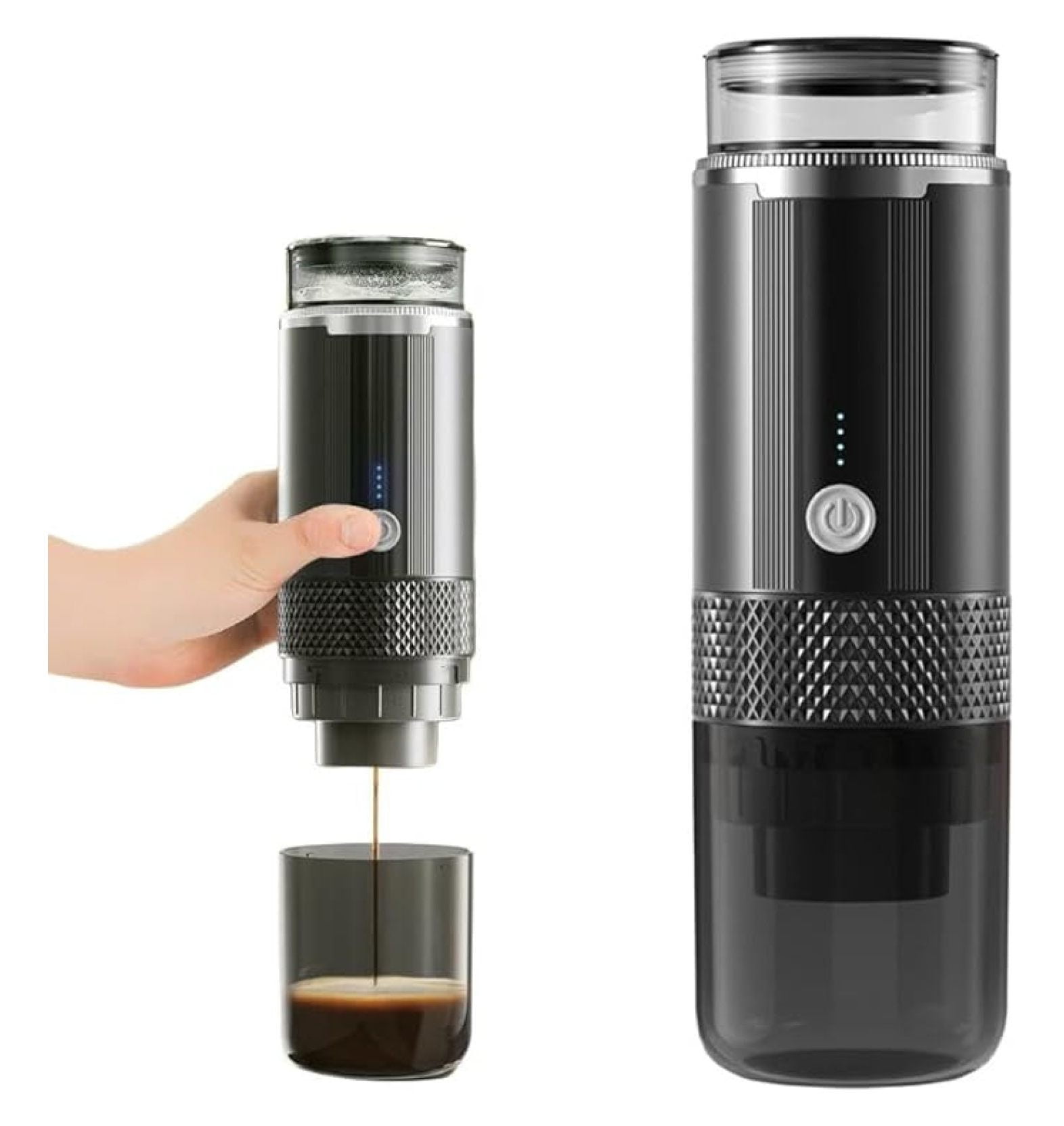 Portable Coffee Maker 3 in 1, Espresso Machine for Capsules & Ground ...