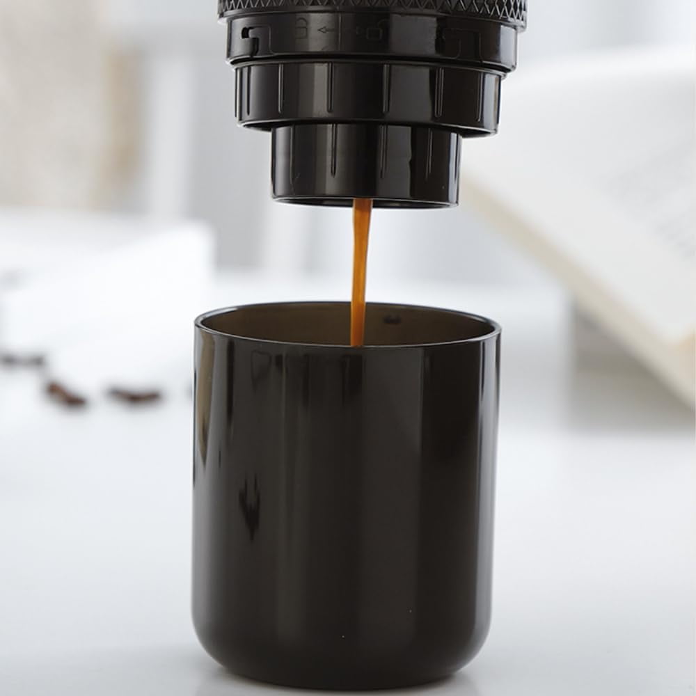 Portable Coffee Maker, Auto Mini Handheld Coffee Machine Cordless Type ...