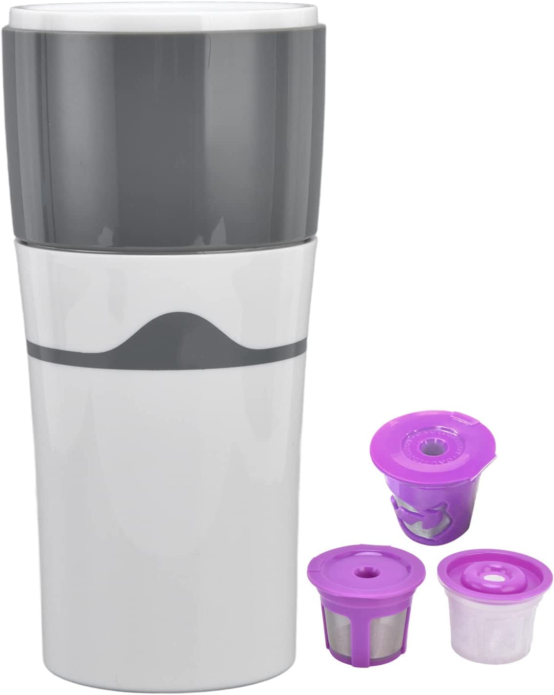 Portable Coffee Maker,K Cup Coffee Machine, Single Serve Drip Coffee ...