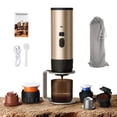 Portable Coffee Maker, Portable Espresso Machine, Wireless Travel ...