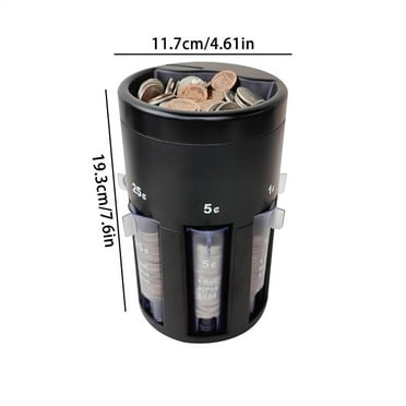 Coin Sorter and Counter with Assorted Coin Wrappers, Durable Coin ...
