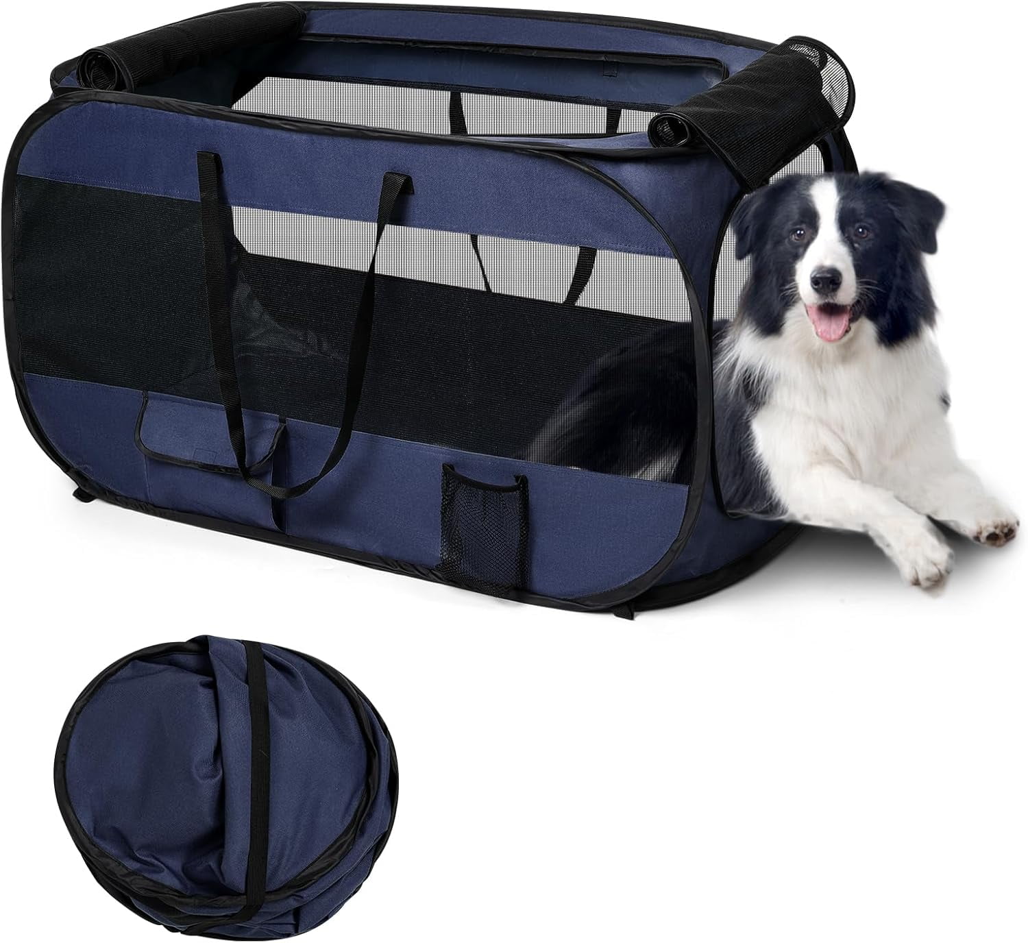 Portable/Collapsible/Fixable Dog Enclosures for Home and Outdoor, Pop ...