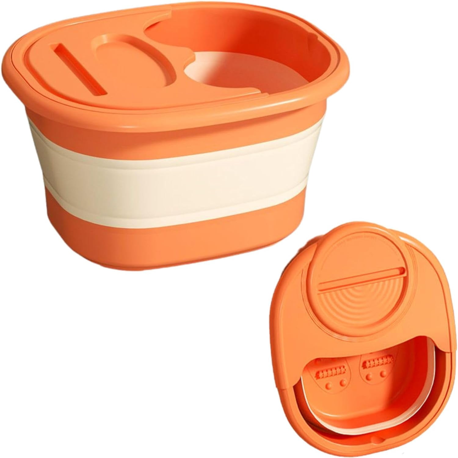 Portable Collapsible Foot Bath Basin for Soaking Feet, Foot Soak Tub ...
