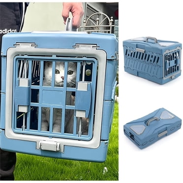 Vibrant Life Pet Portable Kennel for Dogs, Hard-Sided Travel Carrier ...
