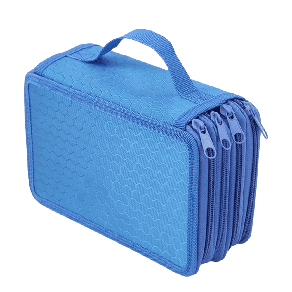 Portable Colored 72 Slots Pencil case Organizer with Printing Pattern ...