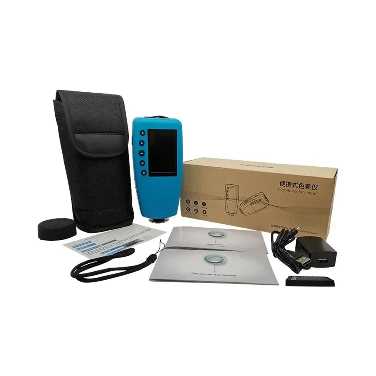 Portable Colorimeter Color Analyzer Digital Precise Lab Color Meter Tester Color Difference