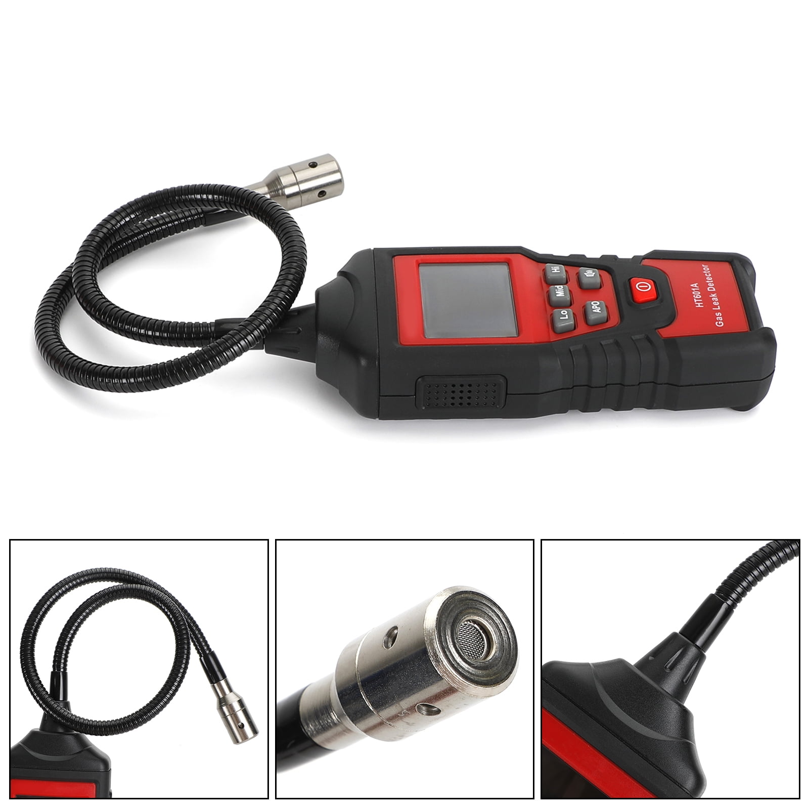 Portable Combustible Natural Gas Propane Leak Detector LCD Tester ...