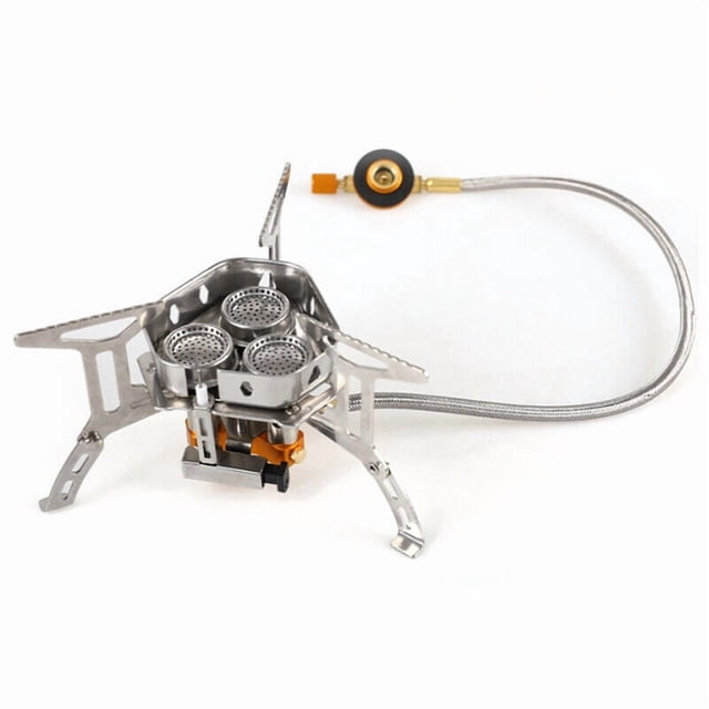 Portable Compact Gas-Burner Fishing Outdoor Cooking Camping Picnic Cook ...