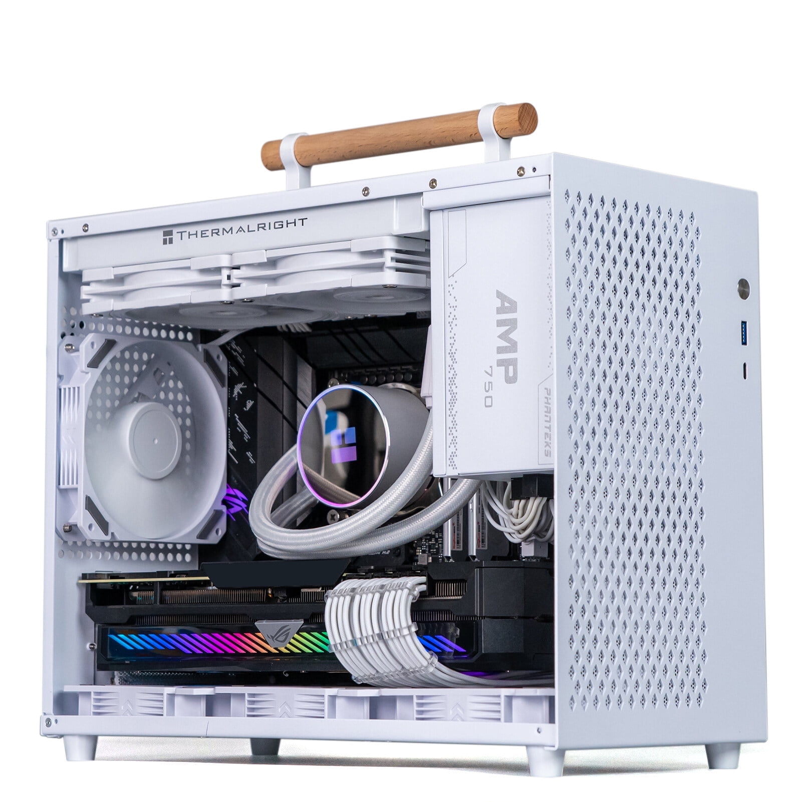 Portable Computer Case Cold Rolled Shell PC Gaming Case Desktop PC Case ...