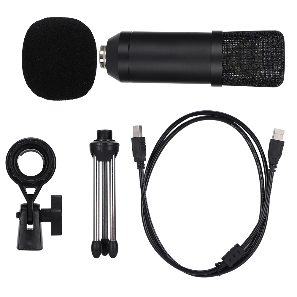 Portable Condenser USB Microphone for PC Laptop with Tripod Stand ...