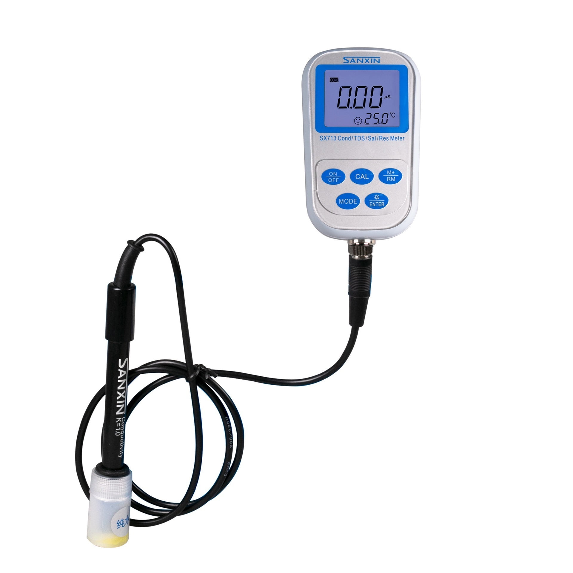 Portable Conductivity Meter - TDS, Salinity & Resistivity Tester SX713 ...